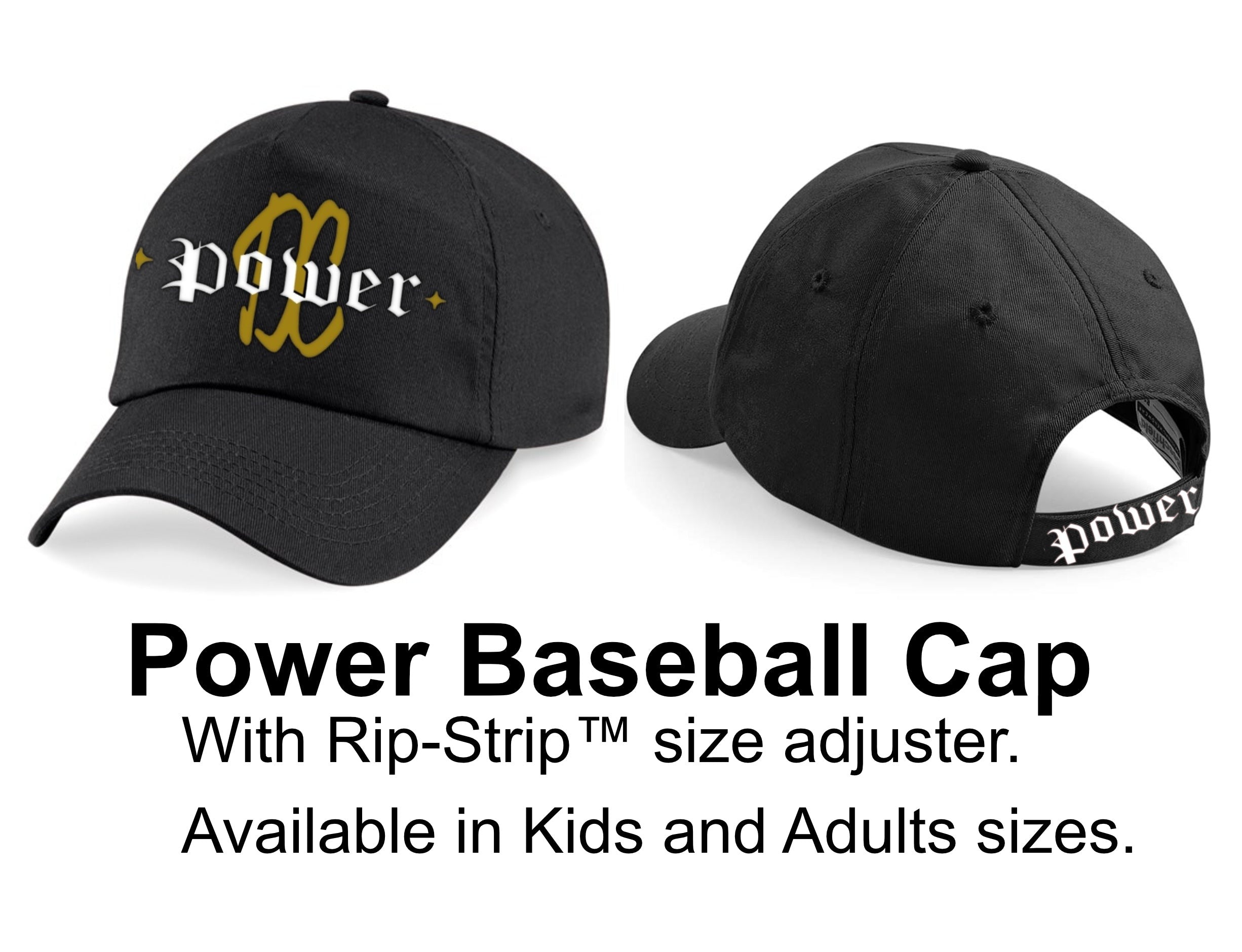 Power Baseball Cap – Cut n Press Designs