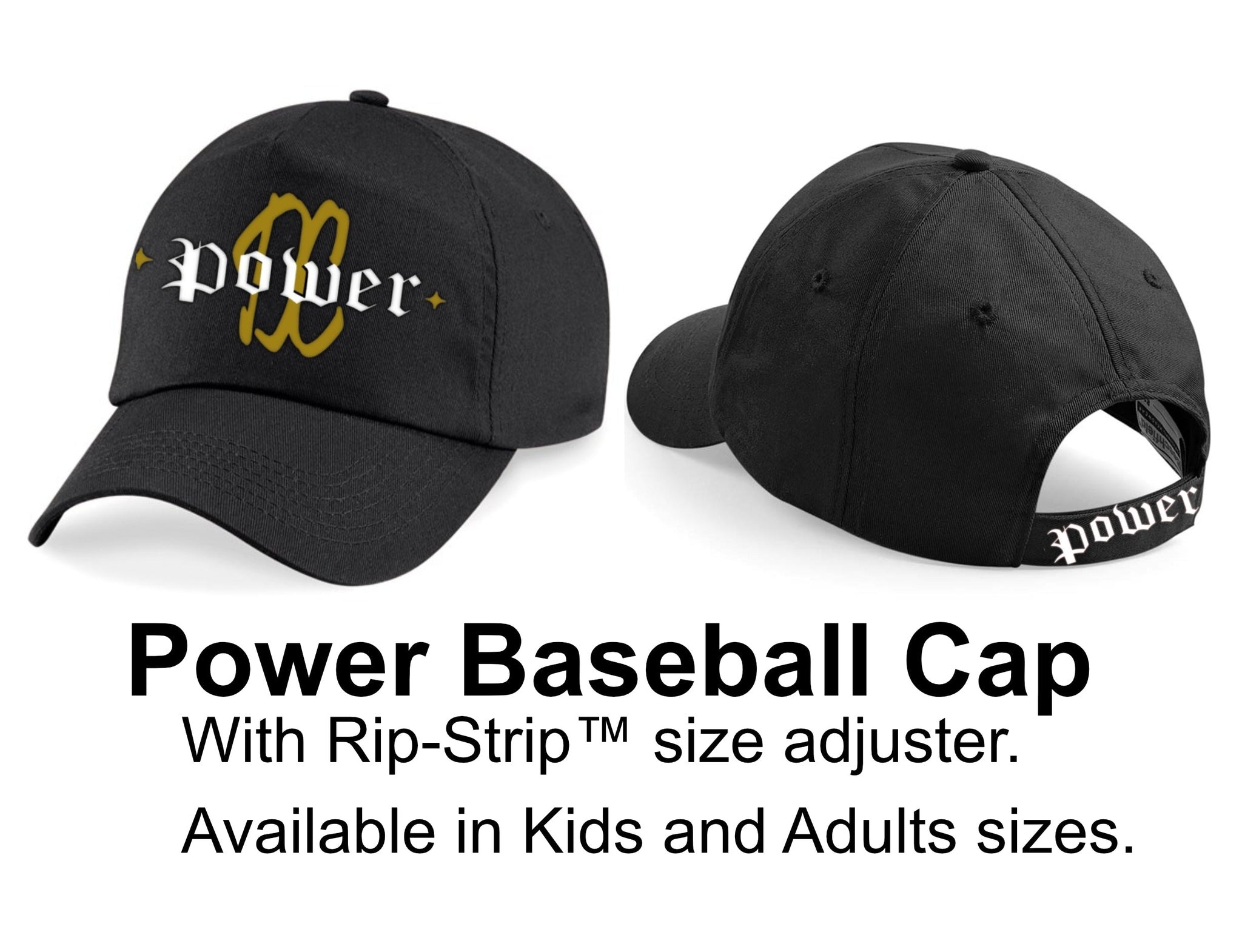 Power Baseball Cap – Cut n Press Designs